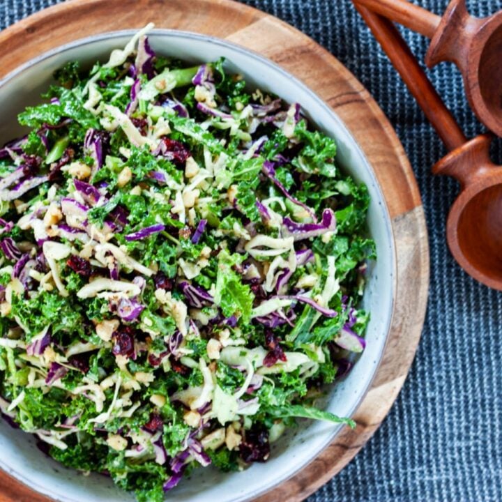 Cruciferous Crunch Salad With Jalapeno Lime Vinaigrette Midwexican