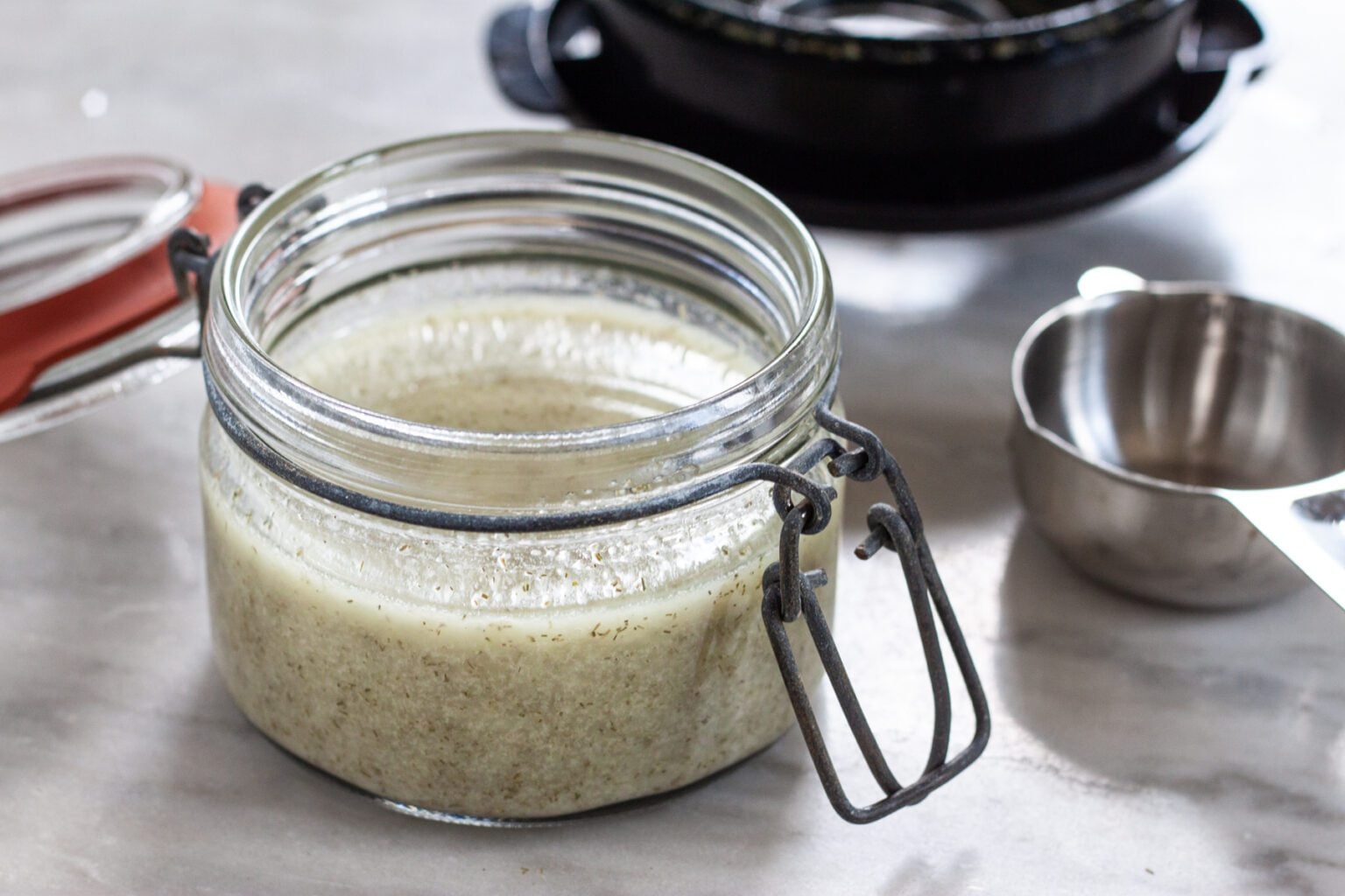 Dill Pickle Salad Dressing (No Mayo) – Midwexican