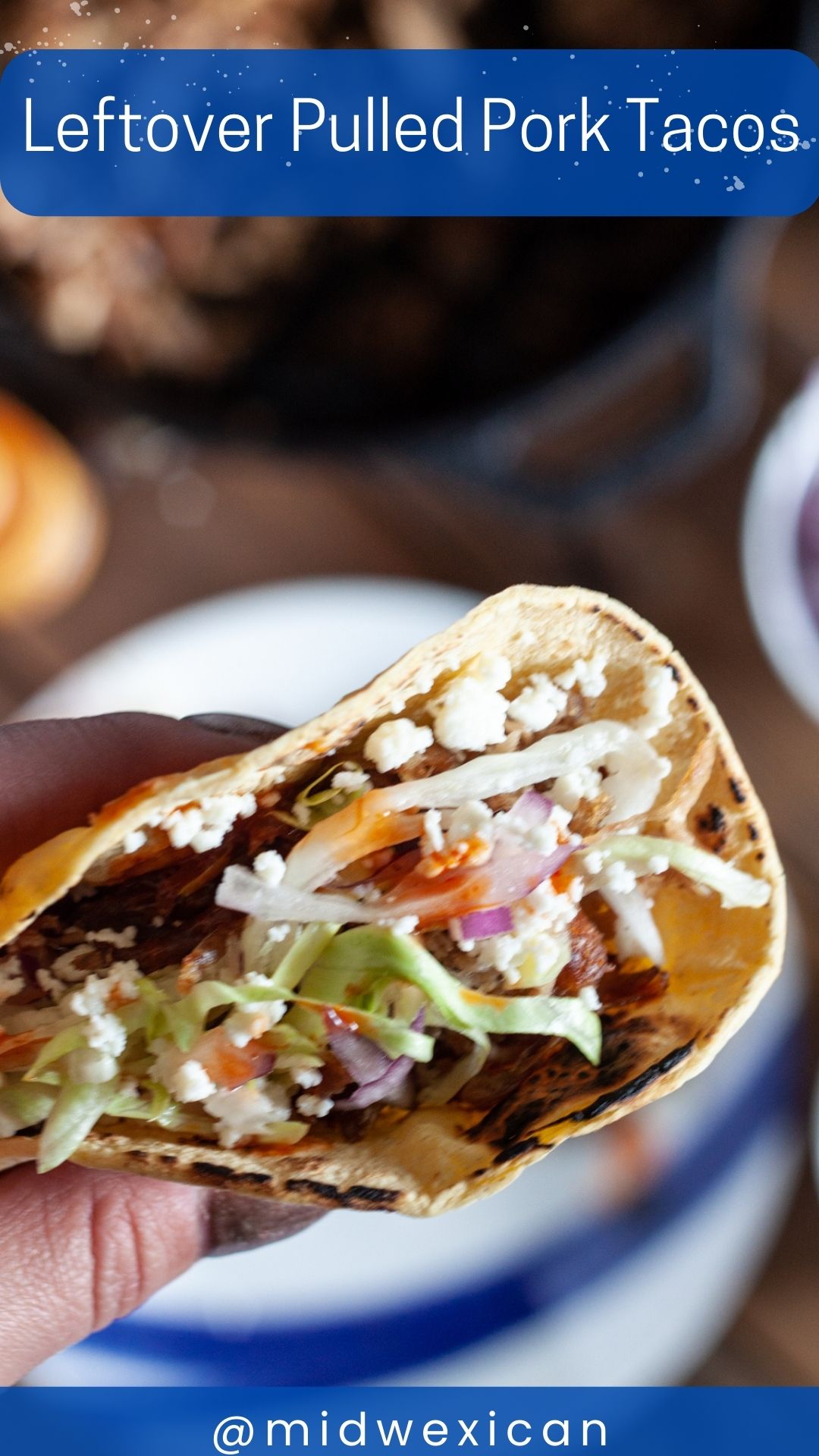 Leftover Pulled Pork Tacos – Midwexican