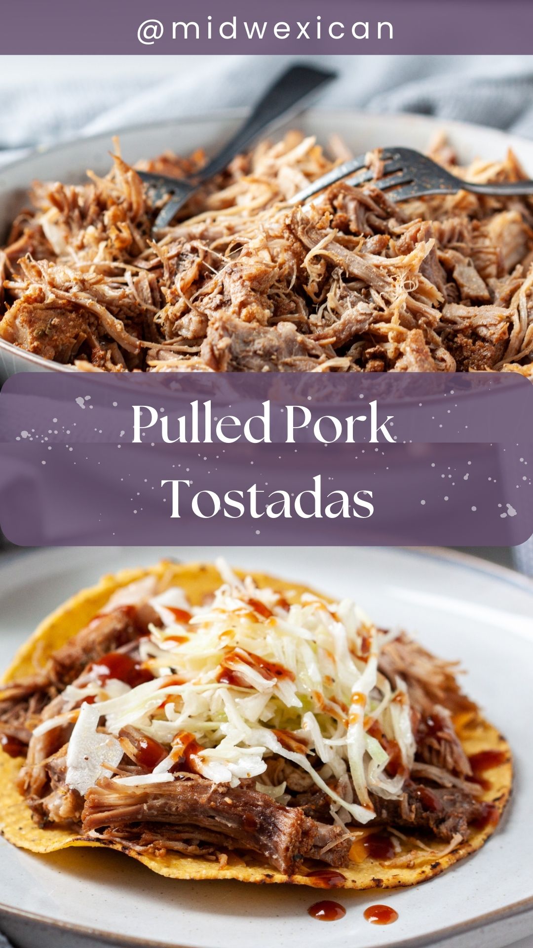Pulled Pork Tostadas – Midwexican