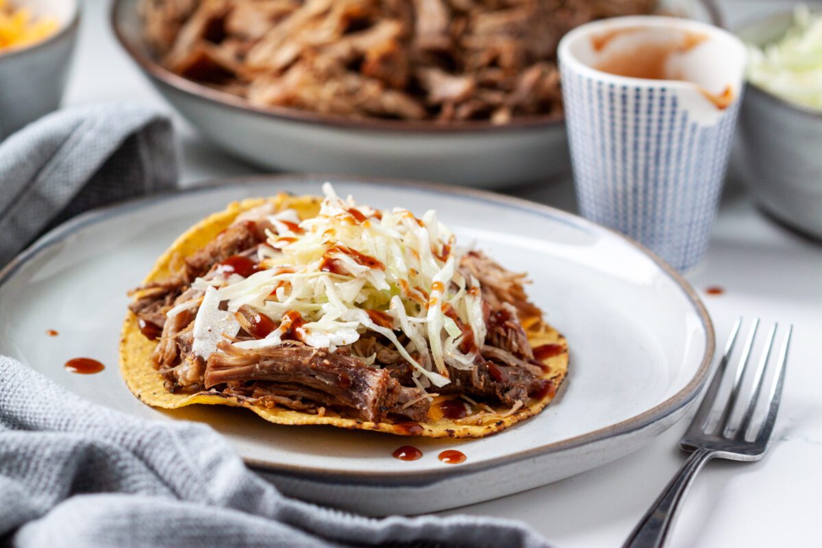 Pulled Pork Tostadas – Midwexican