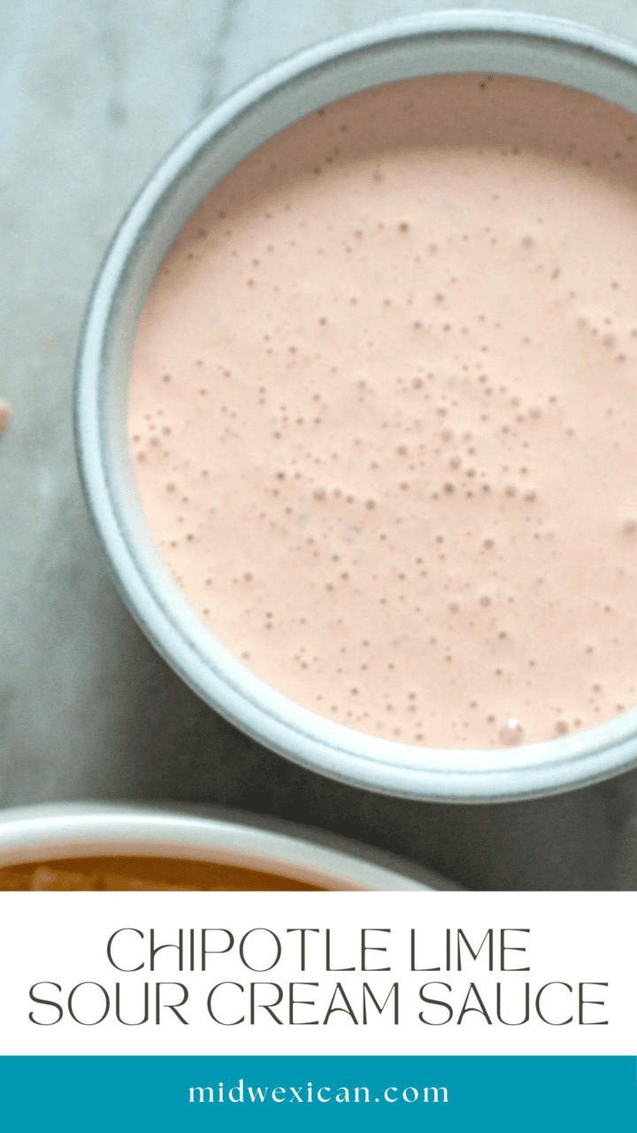 Chipotle Lime Sour Cream Sauce – Midwexican