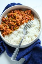 Ground Chicken Picadillo – Midwexican