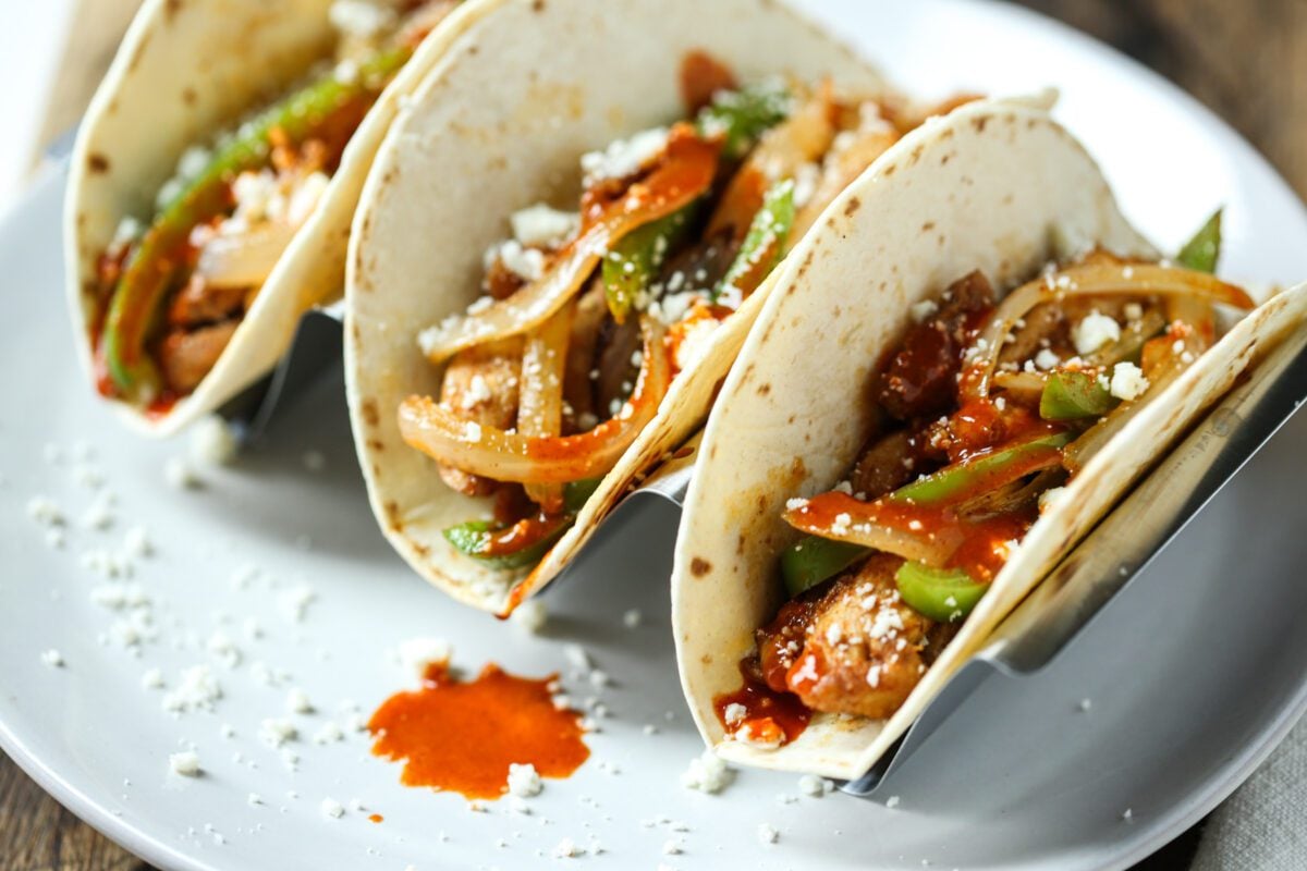 Chicken Fajita Tacos – Midwexican