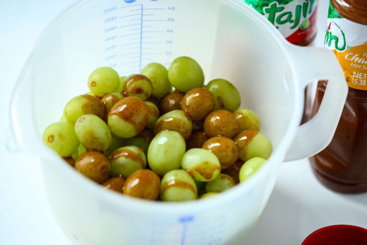 Frozen Grapes with Tajin – Midwexican