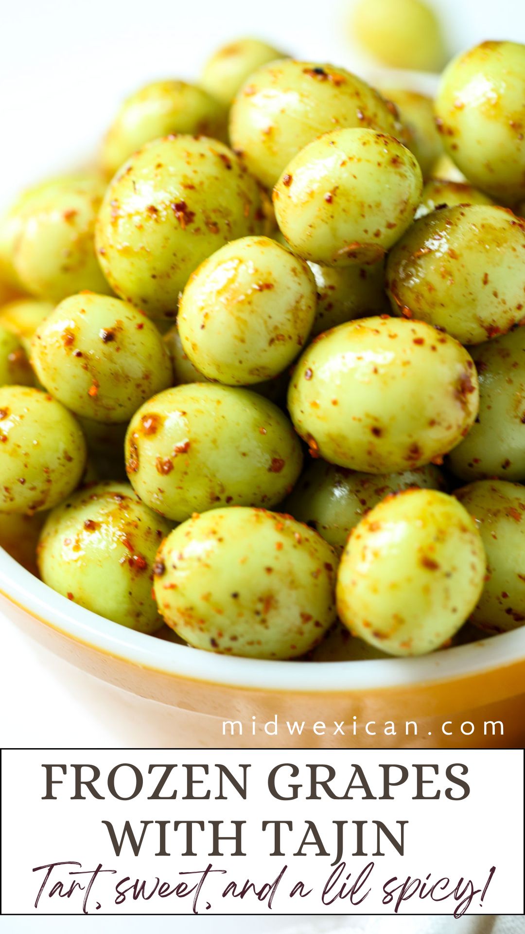 Frozen Grapes with Tajin – Midwexican